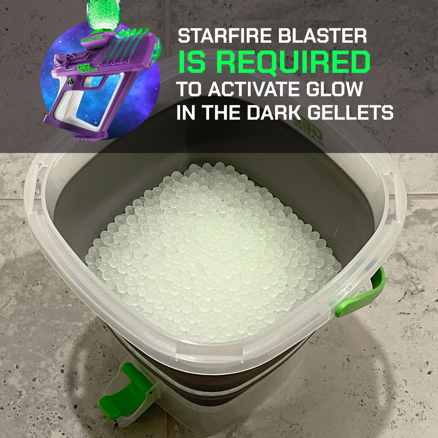 Starfire Gellets Pack | Glow Ammo for Blasters